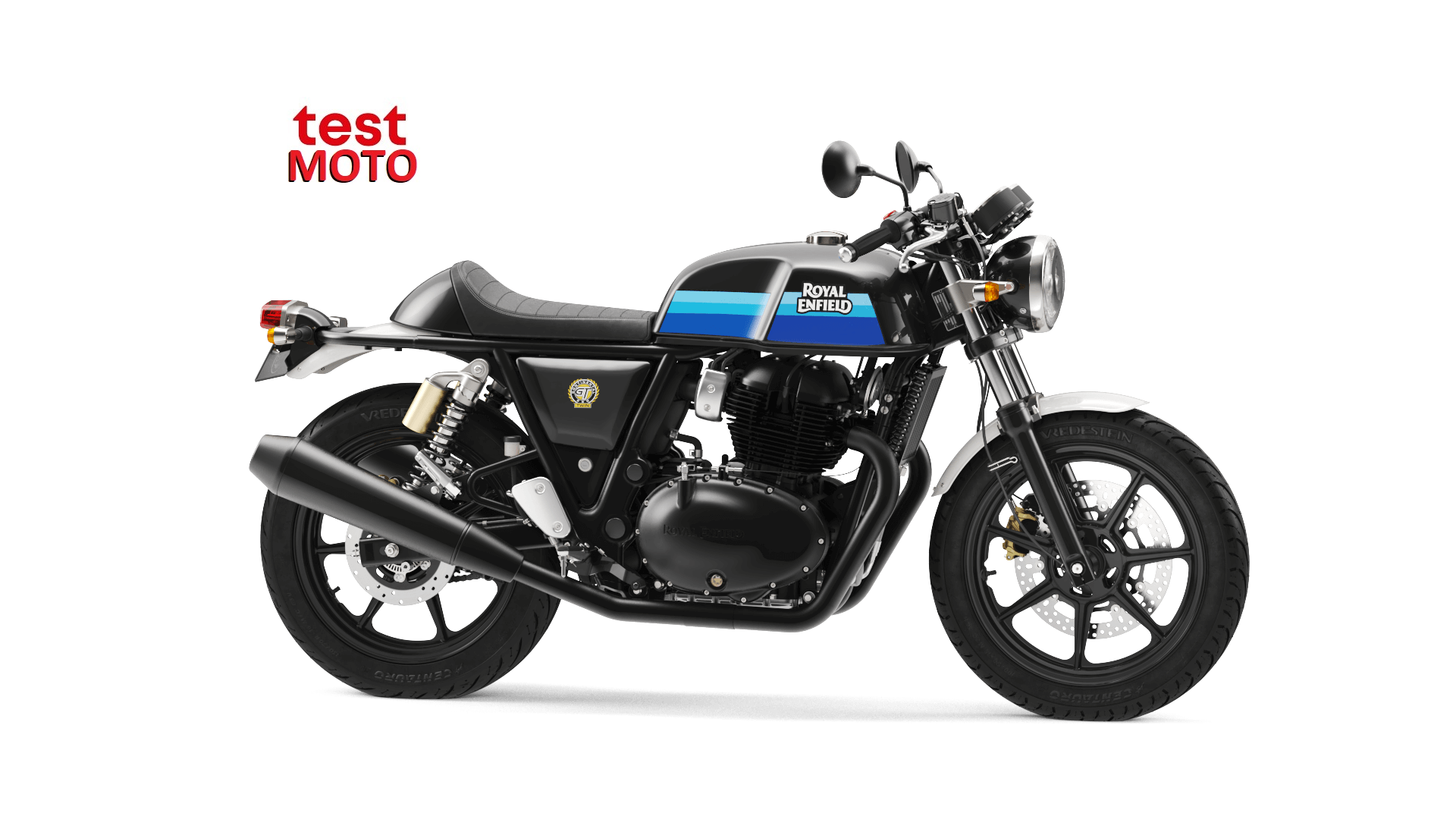 ROYAL ENFIELD CONTINENTAL SLIPSTREAM BLUE DEMO | Styx.sk