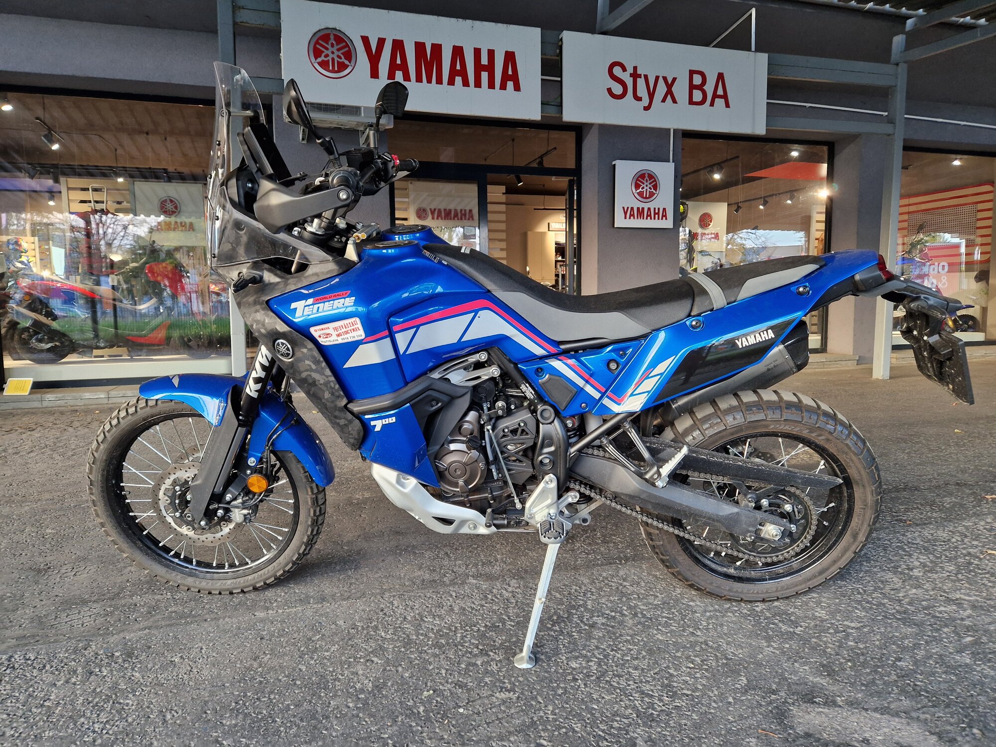 Yamaha TÉNÉRÉ 700 World RALLY DEMO | Styx.sk